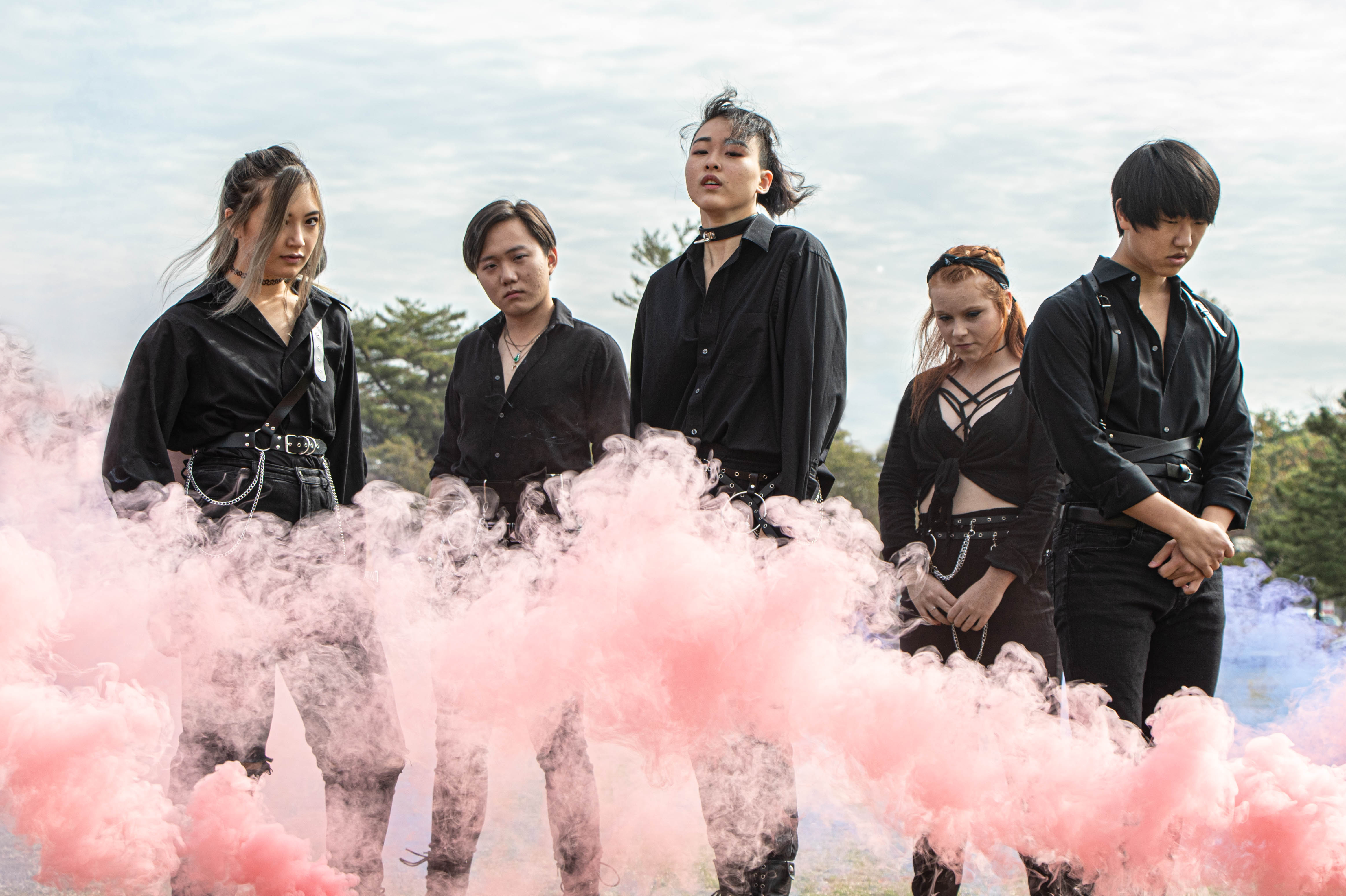 Members of this campus’ dance group G-Girls & the Wasabi Boyz practice ...